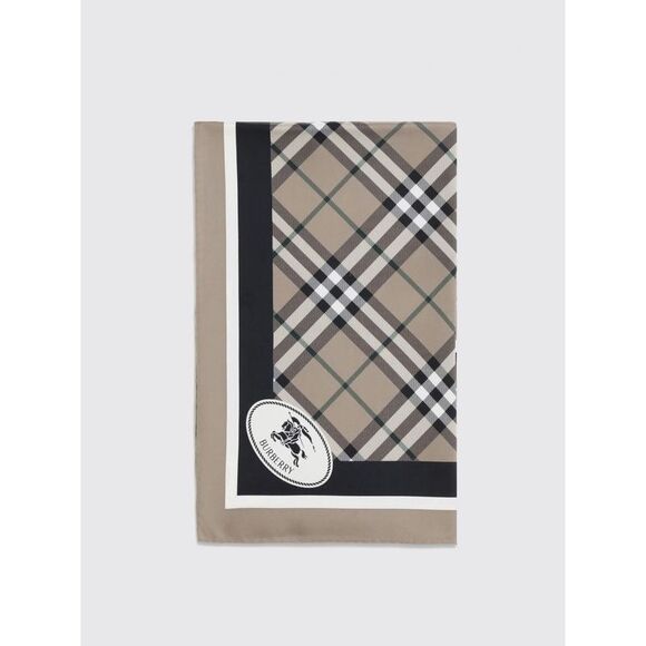 Burberry | Accessories | Burberry Neck Scarf Men Brown | Poshmark